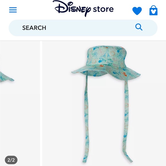 Disney | Accessories | Disney Mickey And Minnie Mouse Tropical Sun Hat ...